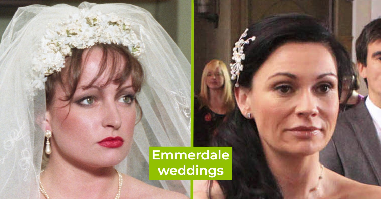 The most memorable Emmerdale weddings: heartbreak, murder, death and ...