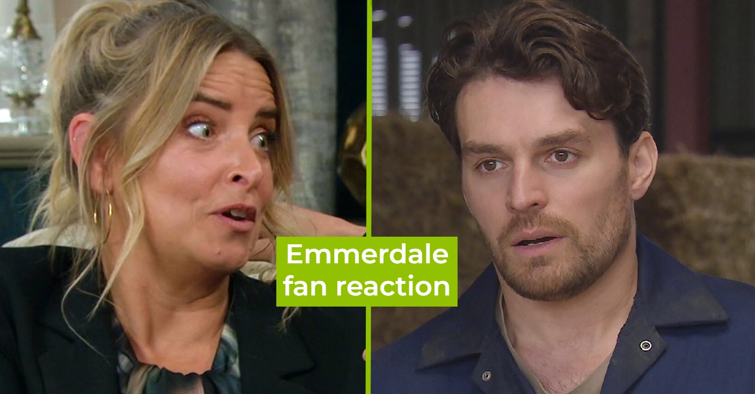 Emmerdale fans in complete U-turn over 'poor Mack' as Ross kisses Charity