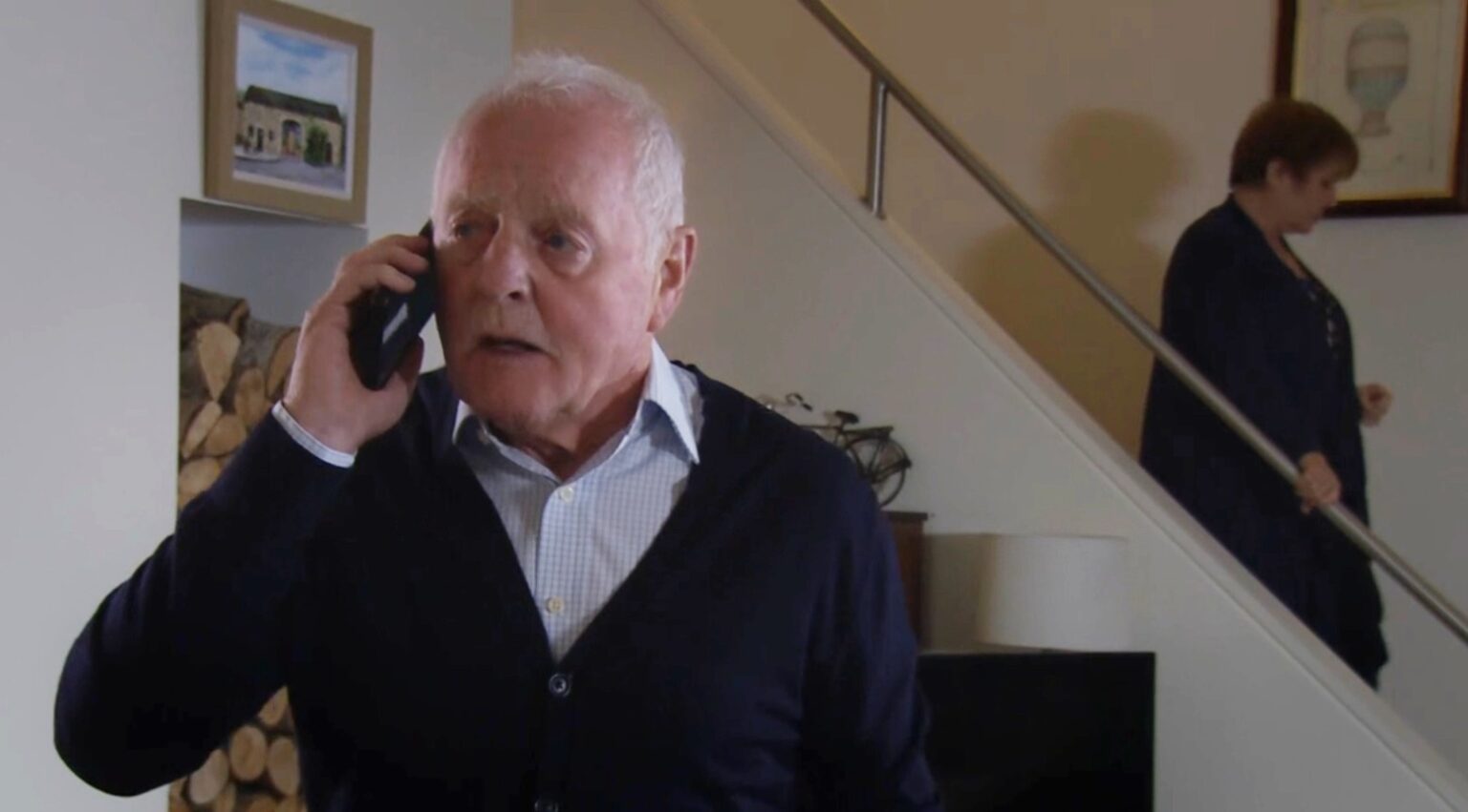 As Eric Pollard has a nasty fall, is Chris Chittell leaving Emmerdale ...