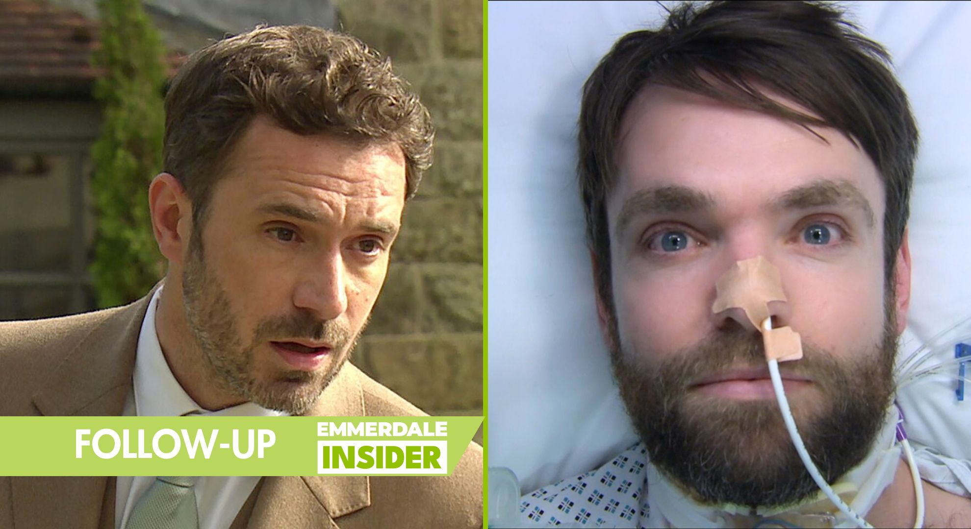 As Aidan Moore wakes from coma in Emmerdale, his role in John and Aaron ...